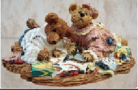 Sam & Jenny...Picture Perfect Moments-Boyds Bears #919127 Crayola Excl - THE BOYDS BEARS STORE