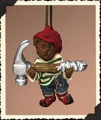 POUNDER-BOYDS BEARS CARPENTER ORNAMENT #257076 * - THE BOYDS BEARS STORE