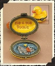 Bernie's Rubber Duckie w/Splash McNibble-Boyds Bears Treasure Box #392 ...
