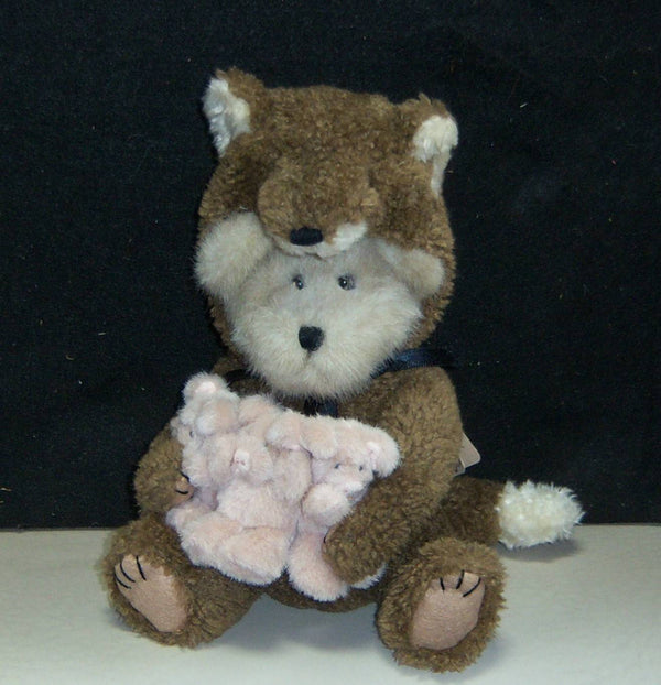 Huff P. Wolf with Bacon, Porkchop & Hamlette-Boyds Bears Wolf & Pigs ...