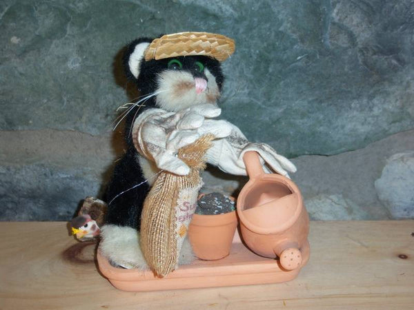 Gardening Kitty Cat-Judith G Exclusive Boyds Bears Collection ***RARE ...