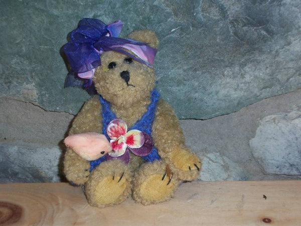 Boyds Bears Judith G Collection Bear in Lavendar - THE BOYDS BEARS STORE