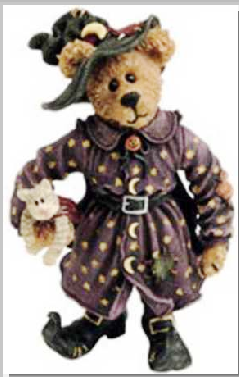 Hazel Spooksbeary-Boyds Bears Shoebox Bear #3225 - THE BOYDS BEARS STORE
