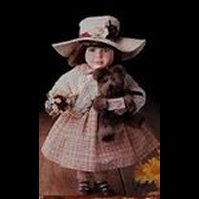 Madison with Colby-Boyds Bears Porcelain Doll #4935 - THE BOYDS BEARS STORE